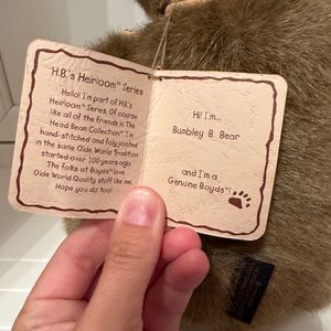 Boyds Bears | Accents | Nwt Boyds Bears Bumbley B Bear Hbs Heirloom ...